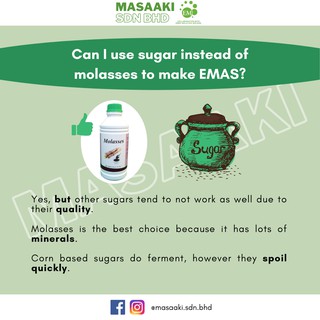 EM Molasses (5 Litre) | sugarcane food source for effective ...