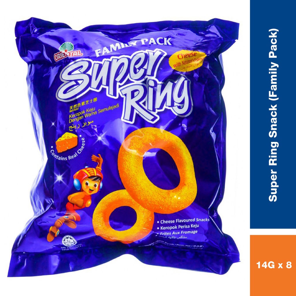 Snack Value Pack Super Ring 14g x 8 (112g) | Shopee Malaysia