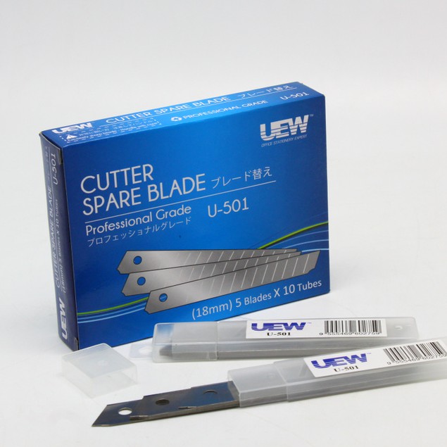 UEW Cutter Blade (L) 501/CB102 5's | Shopee Malaysia
