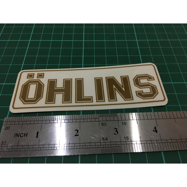 Sticker ohlins transparent | Shopee Malaysia