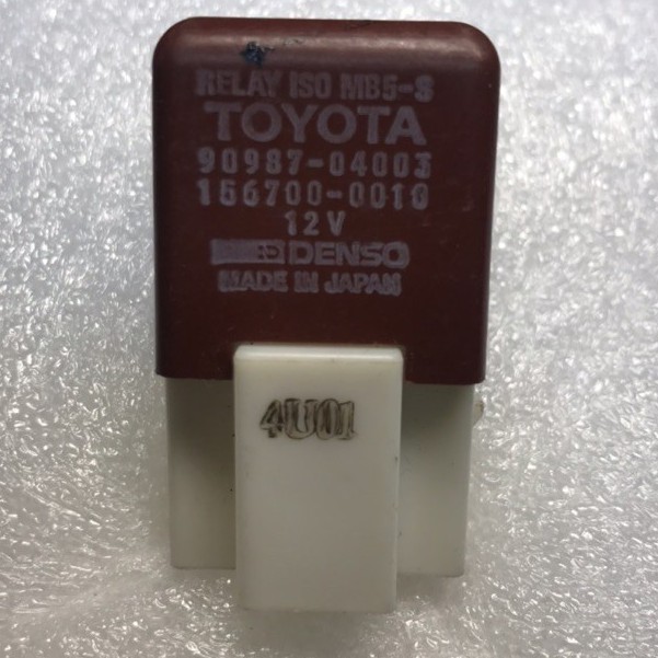 [Ready Stock] TOYOTA FAN RELAY(5 PIN)(90987-04003)(ORIGINAL) | Shopee ...