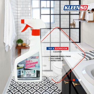 Kleenso Tile & Bathroom Spray Cleaner (500ml) [Twin Pack] Pencuci Bilik ...
