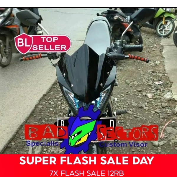 Motorcycle Windshield. Visor satria fu Facelift The Latest Taper Model ...