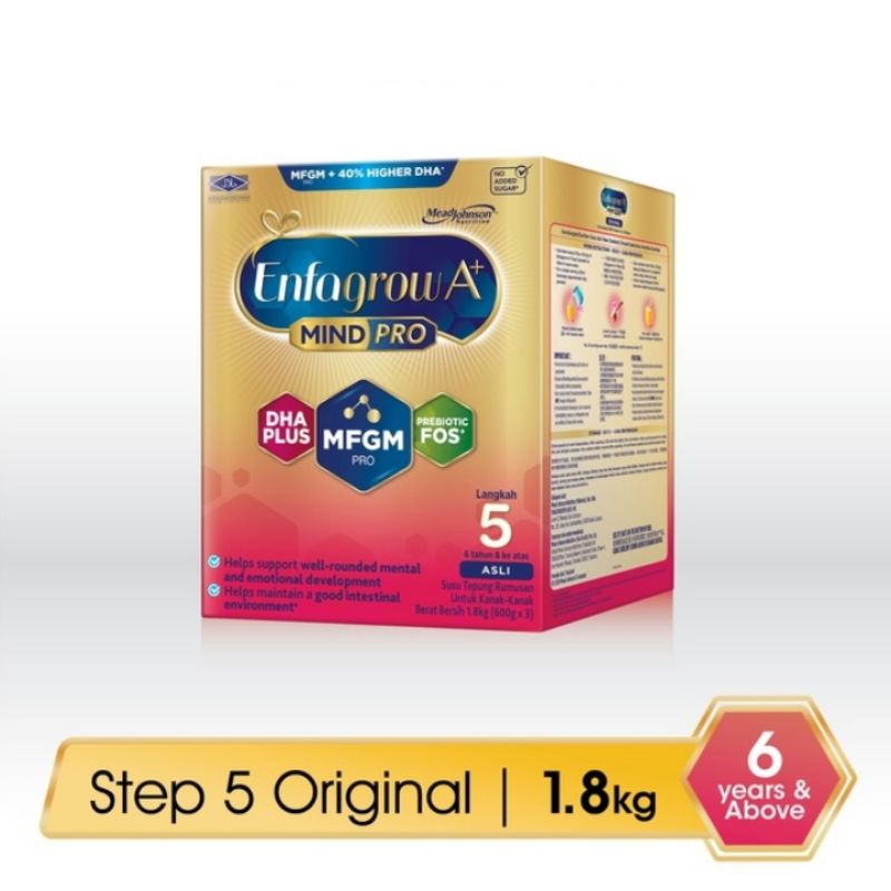 Enfagrow A+ Step 5 580g / 1.74kg Asli | Shopee Malaysia