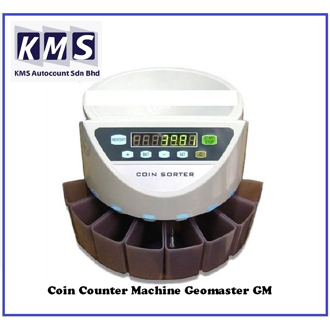 Coin Counter Machine Geomaster GM | Shopee Malaysia