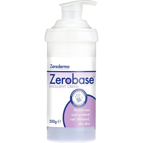 Zeroderma Zerobase Emollient Cream, 500 g | Shopee Malaysia