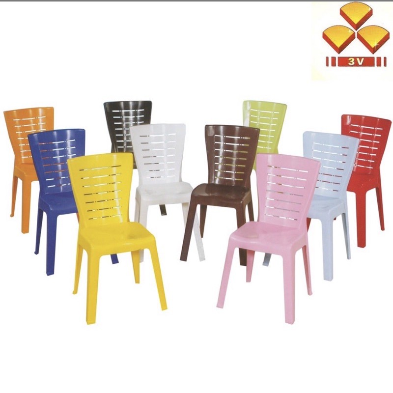 3V HIGH QUALITY PLASTIC CHAIR / KERUSI PLASTIK / KERUSI OUTDOOR ...