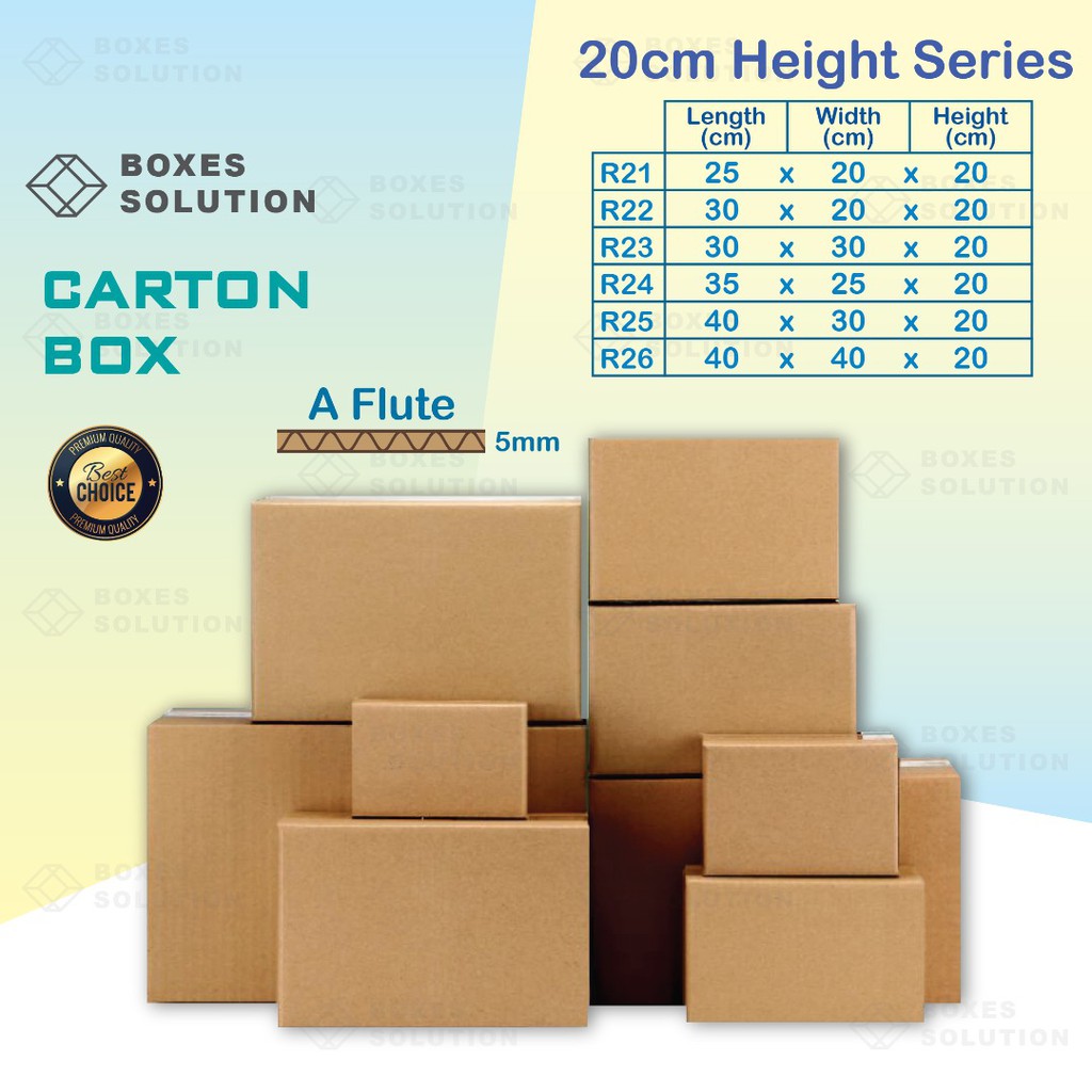 20cm Height Paper Box Carton Box Packing Box Packaging Box Gift Box ...