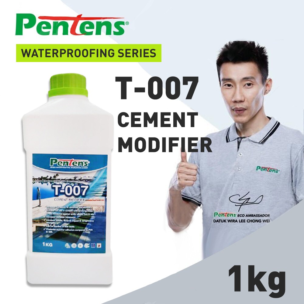 TECHART 1KG PENTENS WATERPROOFING PRIMER T-007 CEMENT MODIFIER | Shopee ...