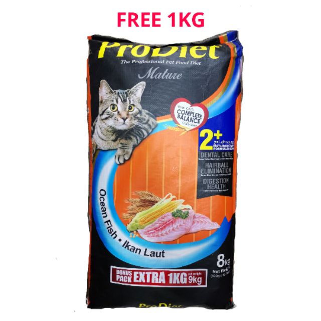 Prodiet Cat Food -Ocean Fish(8kg) ORIGINAL PACK | Shopee Malaysia