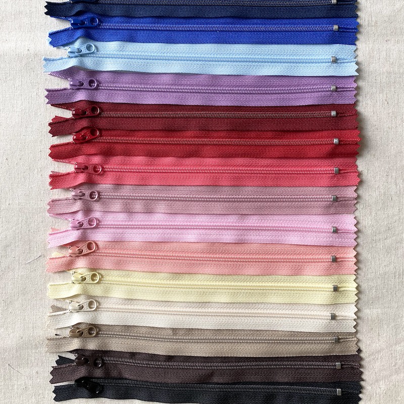 [Fabric Fanatics]YKK Nylon Zip Zipper Donut Puller Cute Puller 6" 8 ...