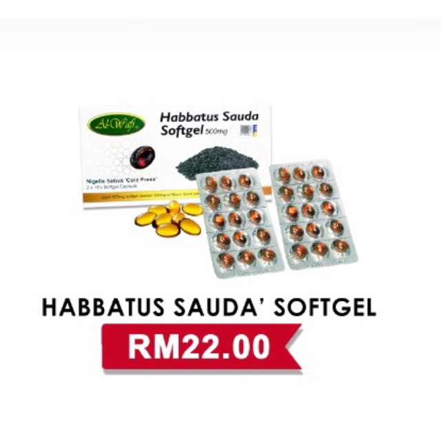 HABATUS SAUDA’ SOFTGEL | Shopee Malaysia