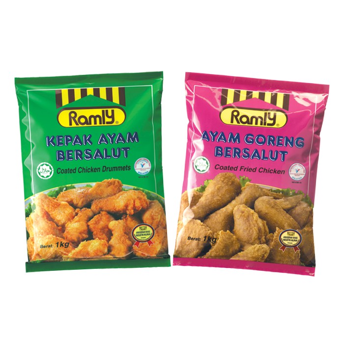 Ramly Ayam Goreng Bersalut 1kg / Ramly Kepak Ayam Bersalut 1kg (KLANG ...