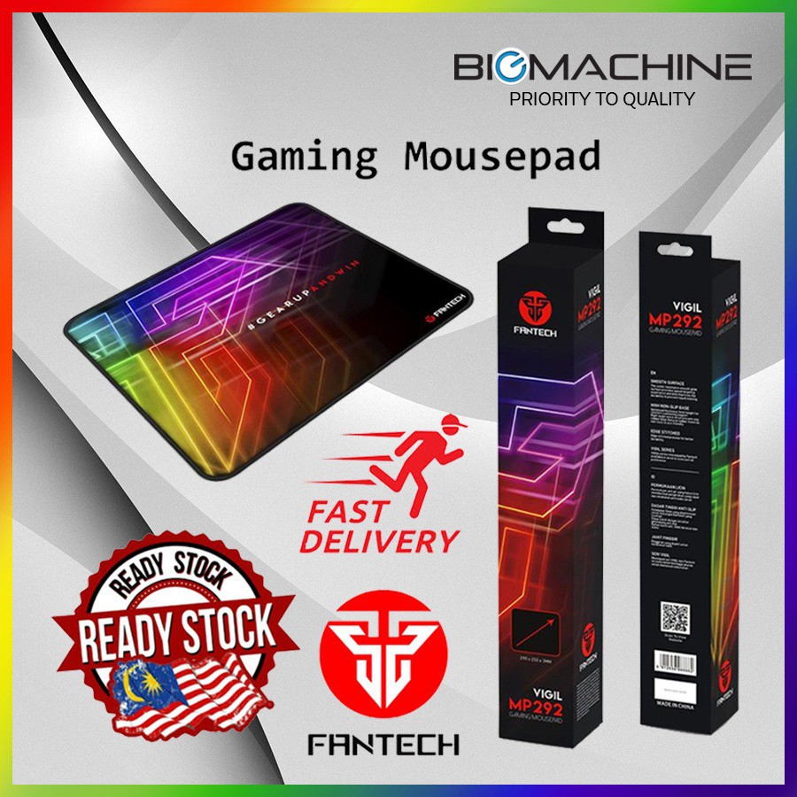 Fantech Vigil MP292 Gaming Mousepad (MP15BK) | Shopee Malaysia