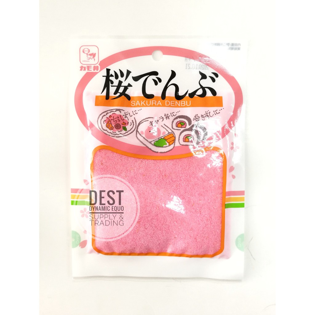 Kamoi Sakura Denbu 36g Japanese Pink Fish Flakes Seasoning for Sushi ...