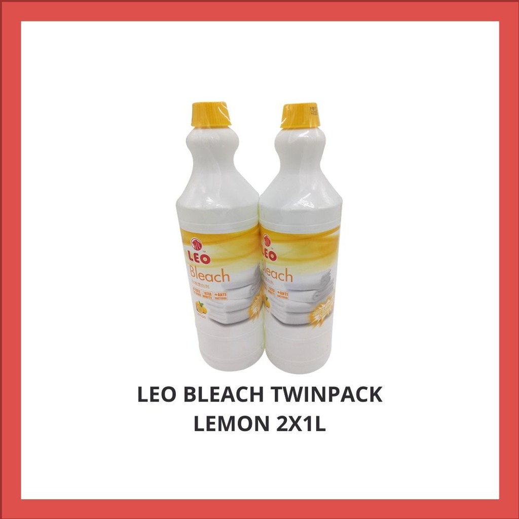 LEO BLEACH LEMON 2X1L (TWIN PACK) | Shopee Malaysia