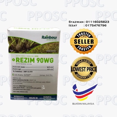[RACUN RUMPAI][SERBUK BANCUH][500g] REZIM 90WG Untuk Tanaman Nenas ...