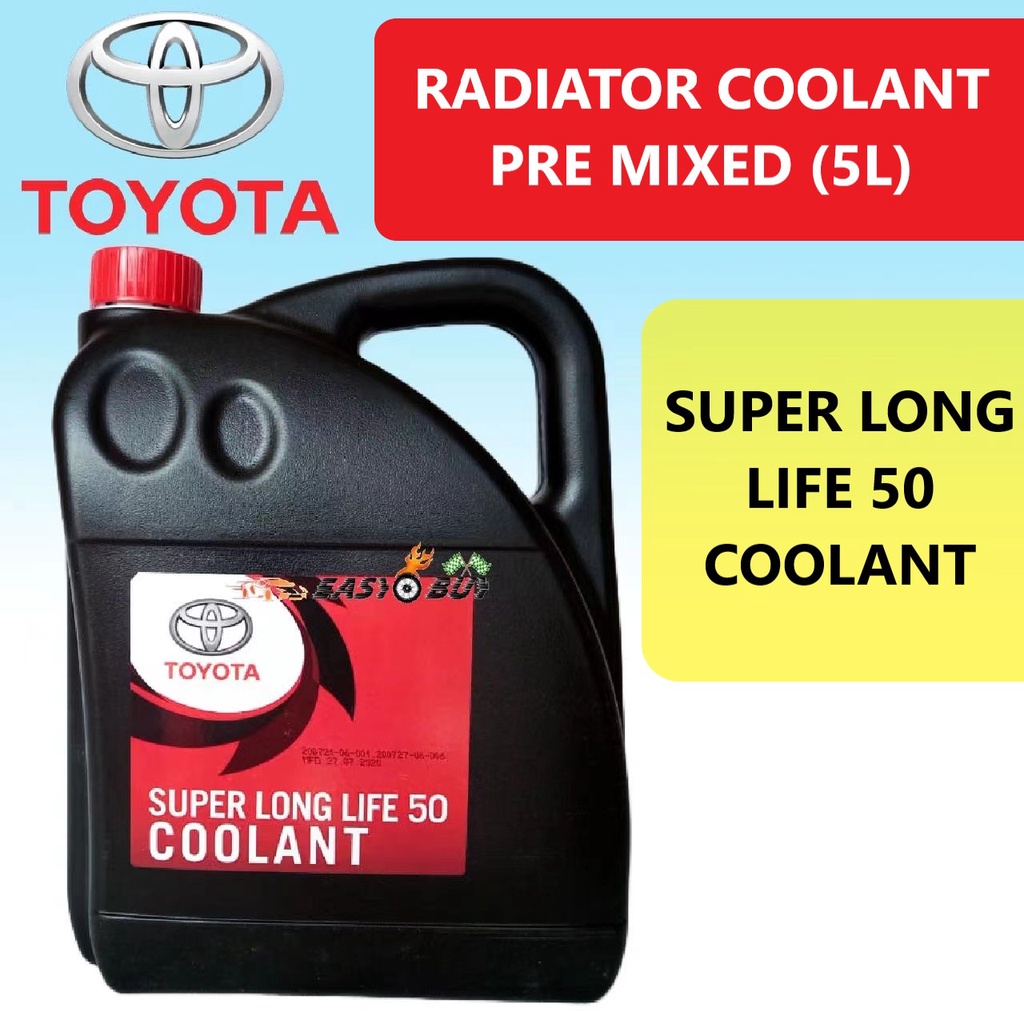 (100% ORIGINAL) GENUINE TOYOTA RADIATOR COOLANT PRE MIXED SUPER LONG ...
