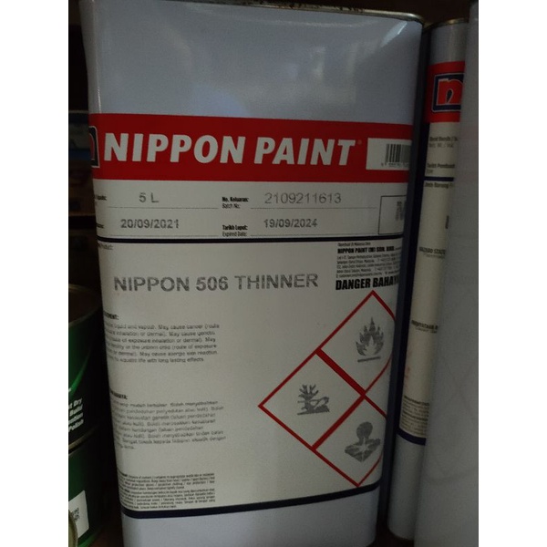 5L NIPPON THINNER NP506/ EPOXY THINNER / 2K THINNER | Shopee Malaysia