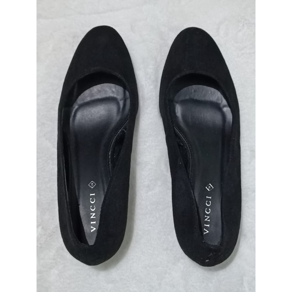 Vincci - Black Women Shoe | Shopee Malaysia