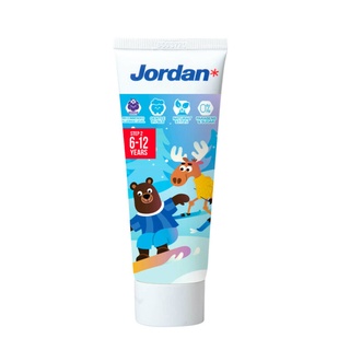 Jordan Kids Toothpaste S2 6-12 Years Permanent Teeth, 75g | Shopee Malaysia