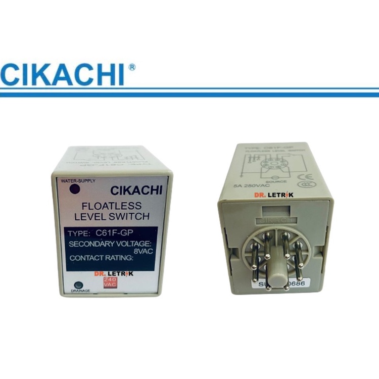 CIKACHI RELAY FLOATLESS C61F-GP 240VAC | Shopee Malaysia