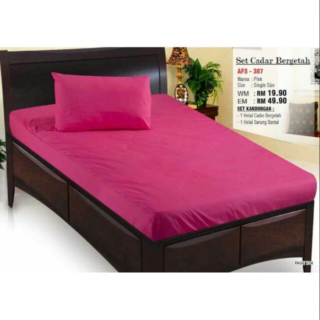 💖 SET CADAR ASRAMA SINGLE PINK AFS387 💖 | Shopee Malaysia