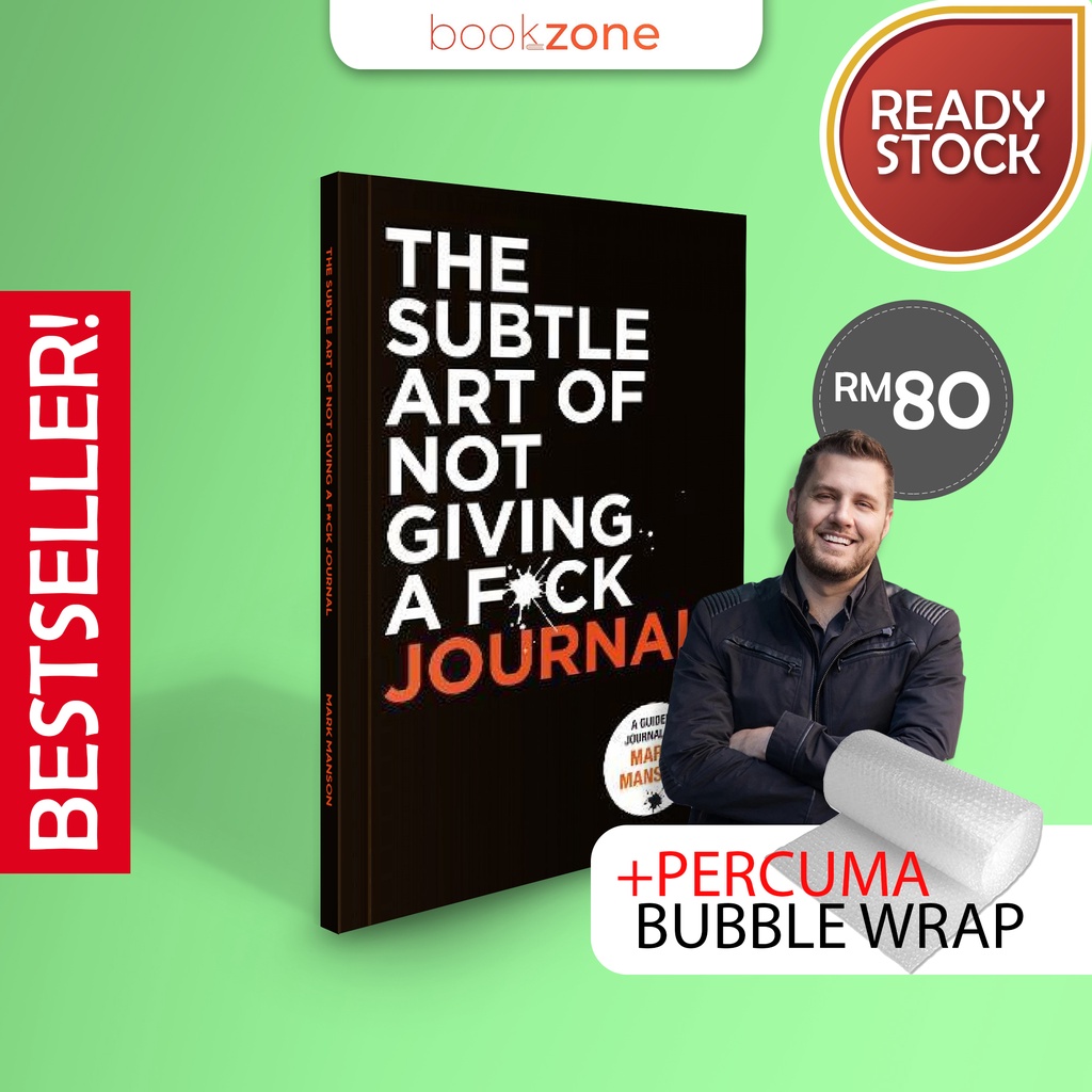 Anxiety Book The Subtle Art of Not Giving A F ck Journal Original ...