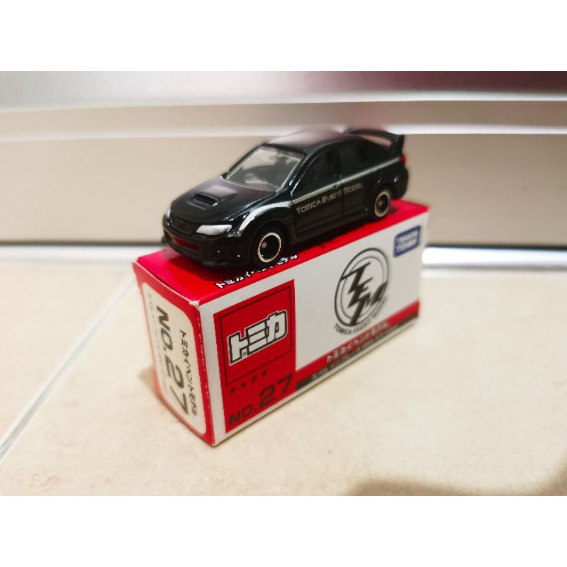 Tomica Event Model no 27 WRX Sti 4 door black | Shopee Malaysia