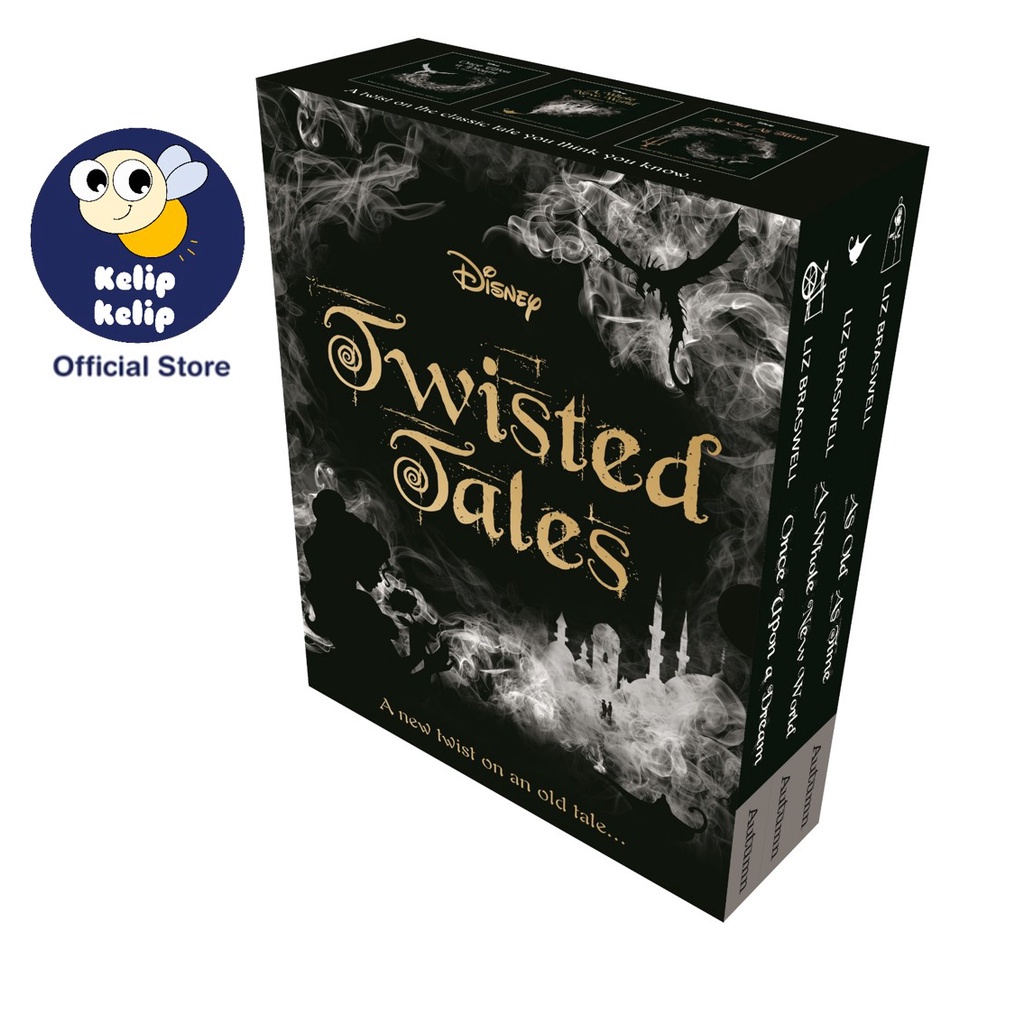 Disney Twisted Tales Book Gift Set with 3 Novels Box Set featuring ...