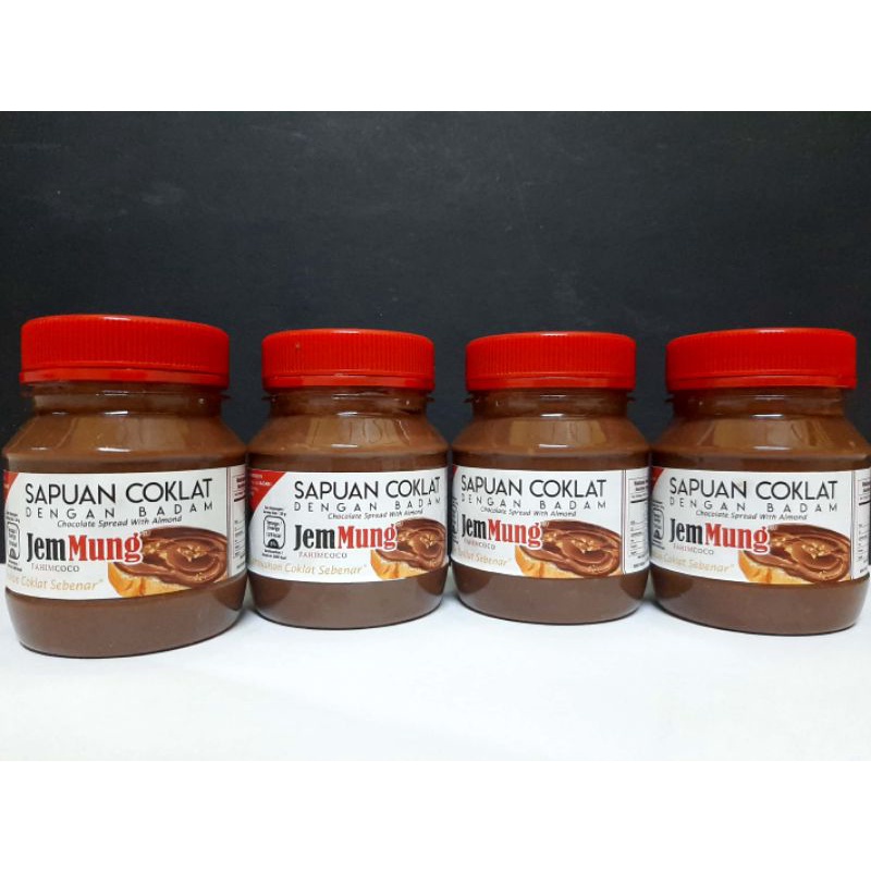 Jem Mung 200g (Premium Chocolate Spread with Almond) | Shopee Malaysia