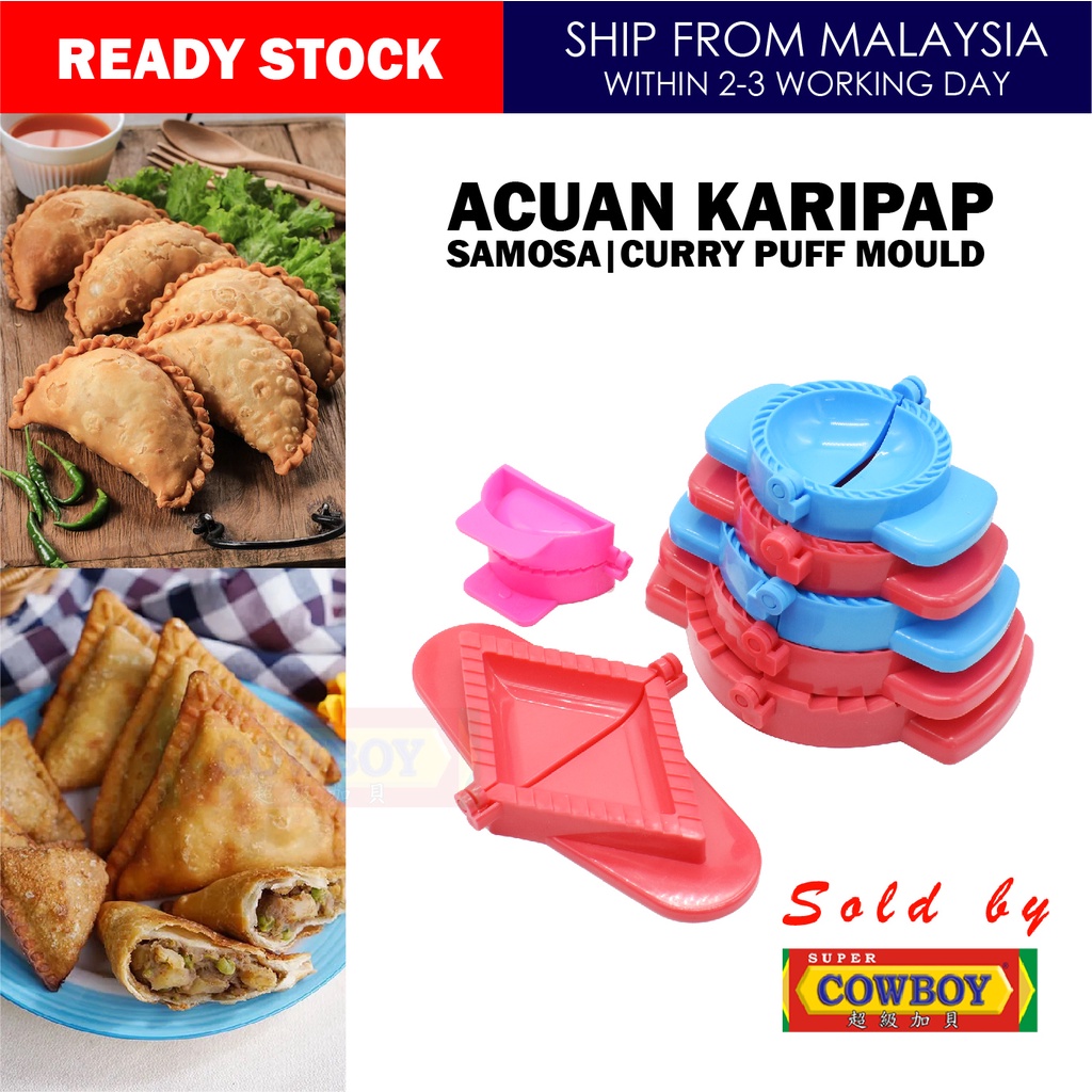 Acuan Karipap Samosa Curry Puff Mould Pemotong Karipap Currypuff Acuan ...