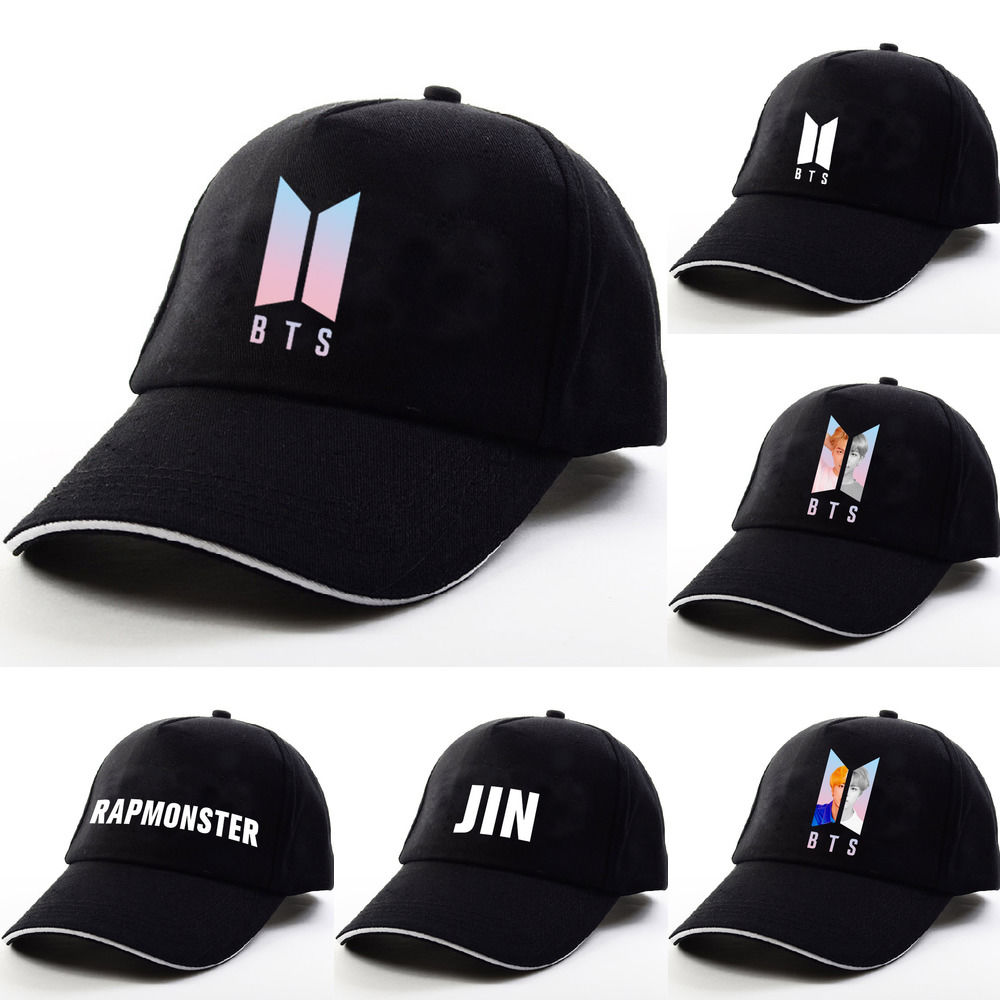 KPOP BTS Hats Caps Jin Tata BT21 Fashion Accessories Korean Simple ...