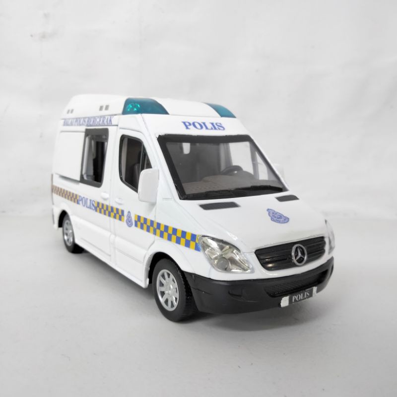 pdrm van polis, balai polis bergerak, kereta polis Malaysia Scale 1:32 ...