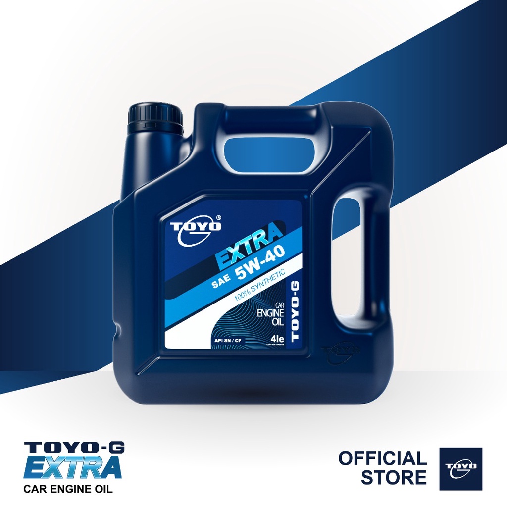 TOYO-G Extra 5W-40 Performance Vehicle Engine Oil PVEO Fully Synthetic ...