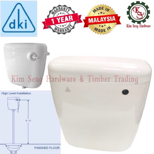 Original DKI Plastic Water Cistern High Level Tangki Air Tandas SIRIM 1 ...
