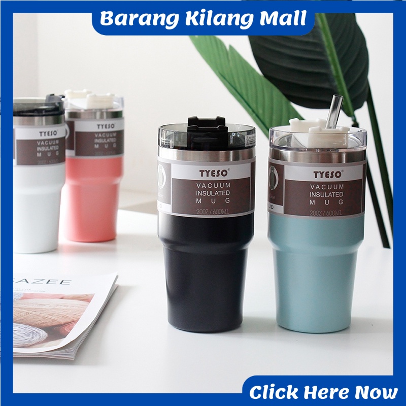 Botol air tahan sejuk termos air sejuk Termos air panas botol air straw ...