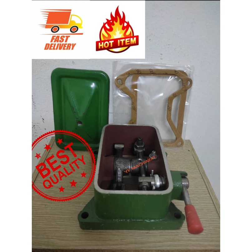 READY STOCK Concrete mixer 7T Mesin bancuh simen India Petter Av1 ...