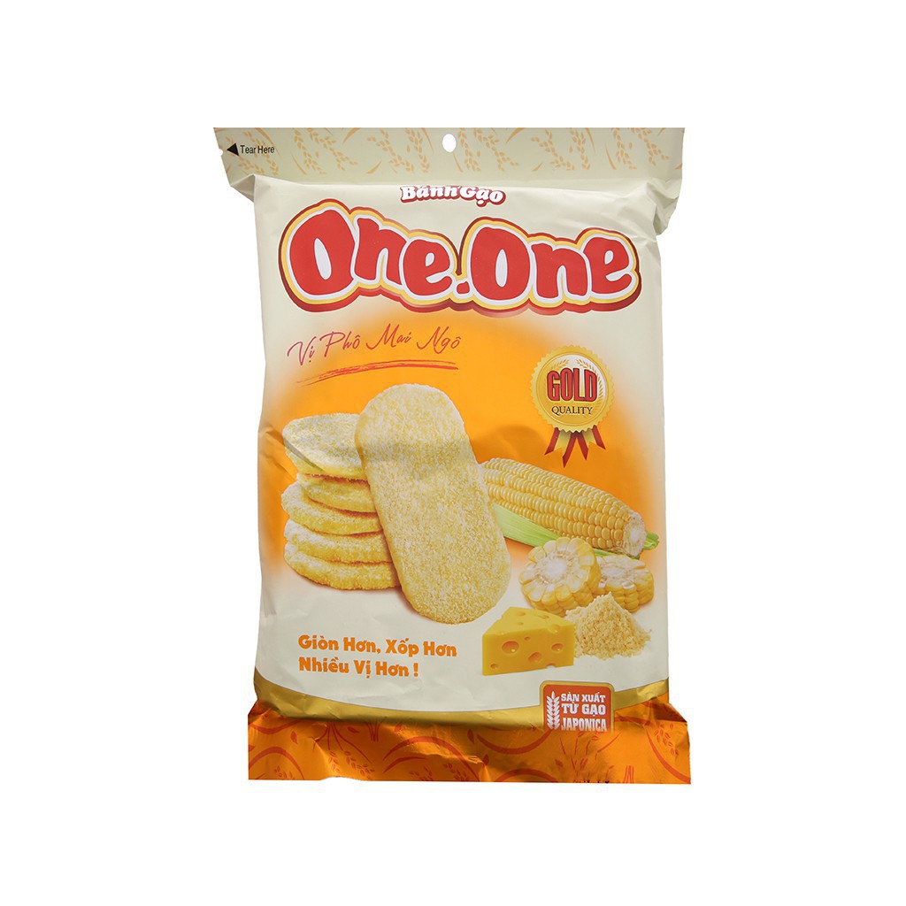 Delicious One one sweet rice cake with cheese & corn 118g | Shopee Malaysia