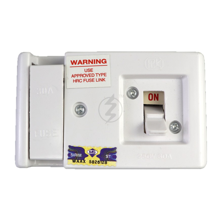 PLK 302/S/F 30A 250V SWITCH FUSE UNIT (C/W FUSE)(SIRIM APPROVED ...