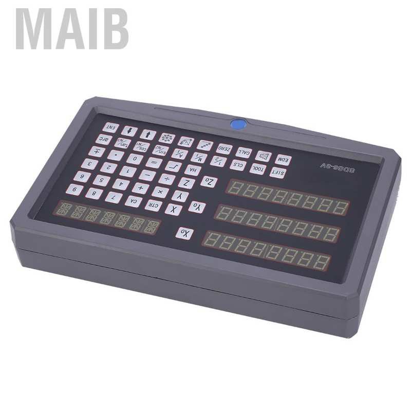 Maib 3‑axis digital readout display meter lathe milling machine sds6‑3v ...
