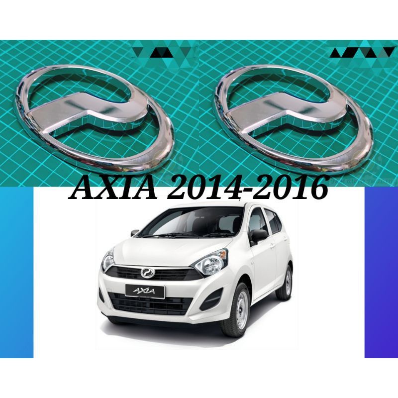 PERODUA AXIA 2014-2016 FRONT LOGO/ REAR LOGO | Shopee Malaysia
