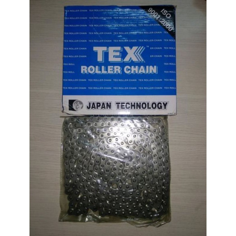 TEX RS50-1R ROLLER CHAIN 10FT INDUSTRIAL SIMPLEX ROLLER CHAIN | Shopee ...