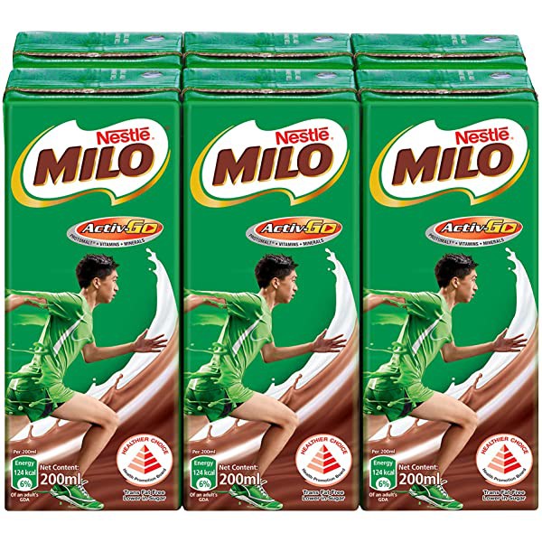 MILO UHT Activ-Go Packet Drink (200ml x 6) | Shopee Malaysia