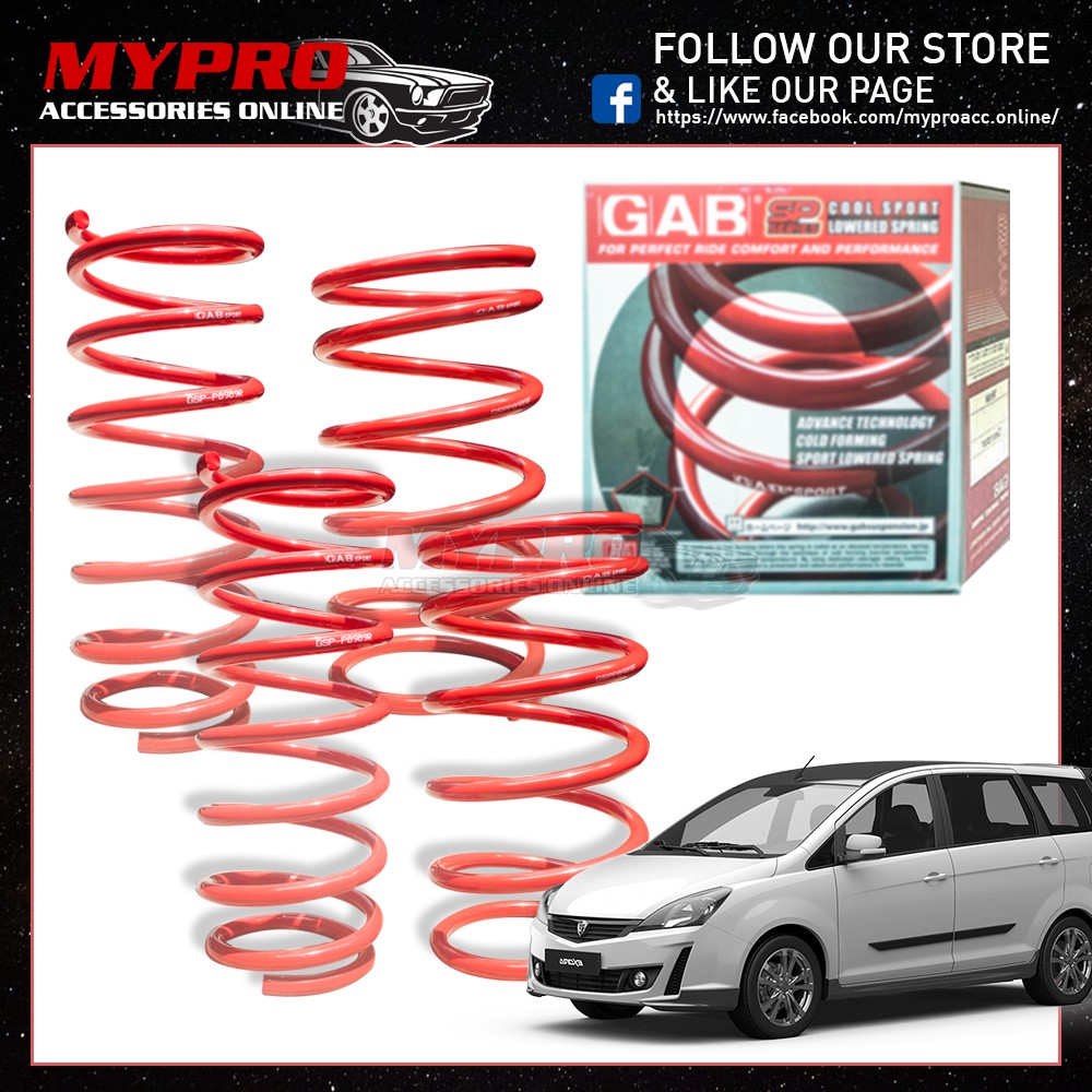 Best🔥Proton Exora Gab Sport Spring Lowerd SP Series | Shopee Malaysia