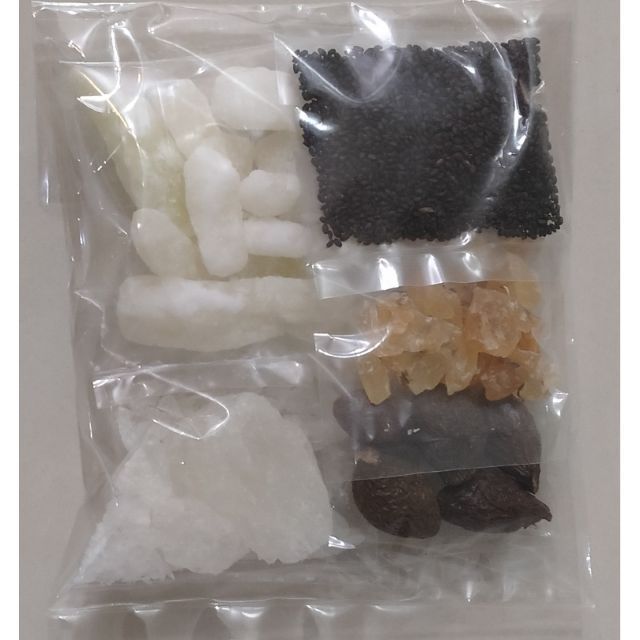 Set Getah Anggur, Biji Selasih, Buah Kembang Mangkuk, Halua Kundur ...