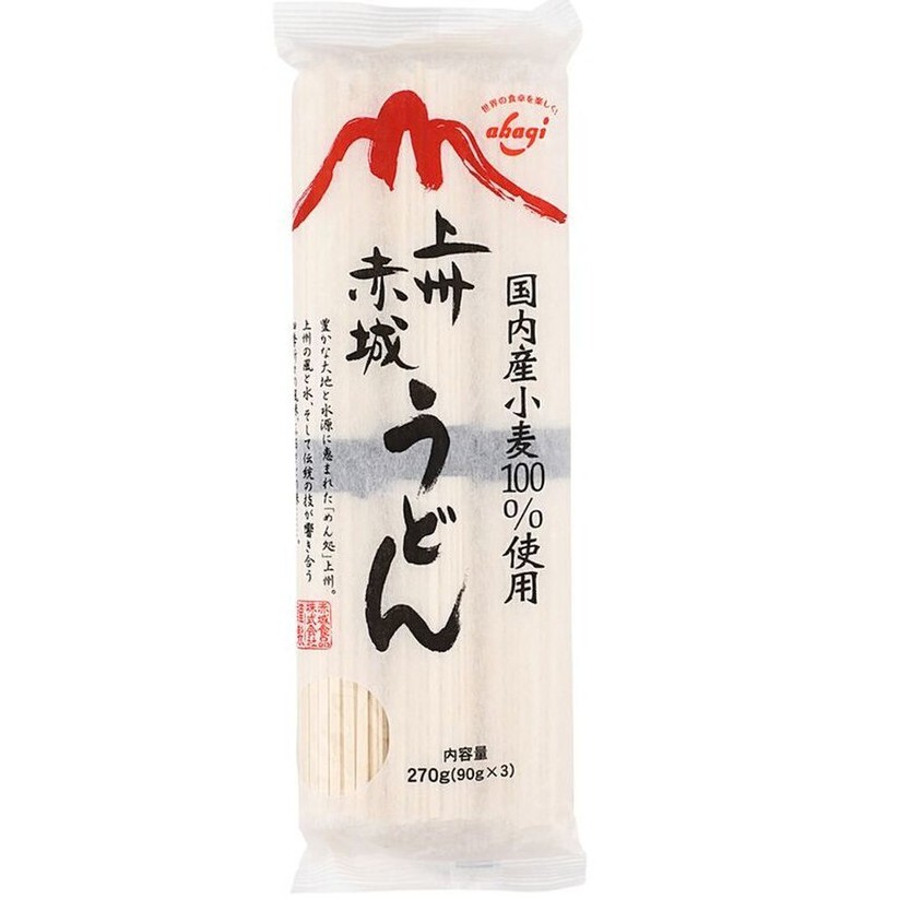 Joshu Akagi Dried Udon Noodles 270g (90g x 3) | Shopee Malaysia