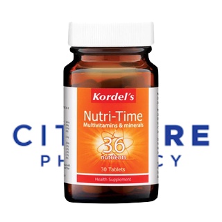 Kordel's Nutri Time Multivitamins & Minerals (30's) | Shopee Malaysia