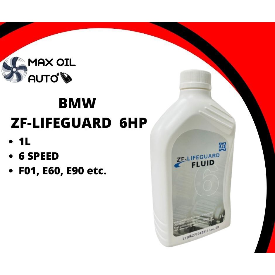 BMW ZF-LIFEGUARD 6HP 1L ATF Fluid 6 Speed GA6HP19Z 5 SERIES 3 SERIES 7 SERIES UNTUK F01 E60 E90 ...