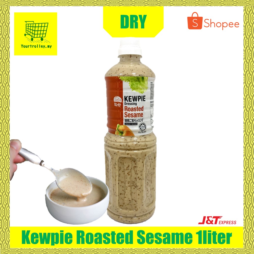 [HALAL] Kewpie Roasted Sesame Dressing 1000ml (Goma Dressing) | Shopee ...